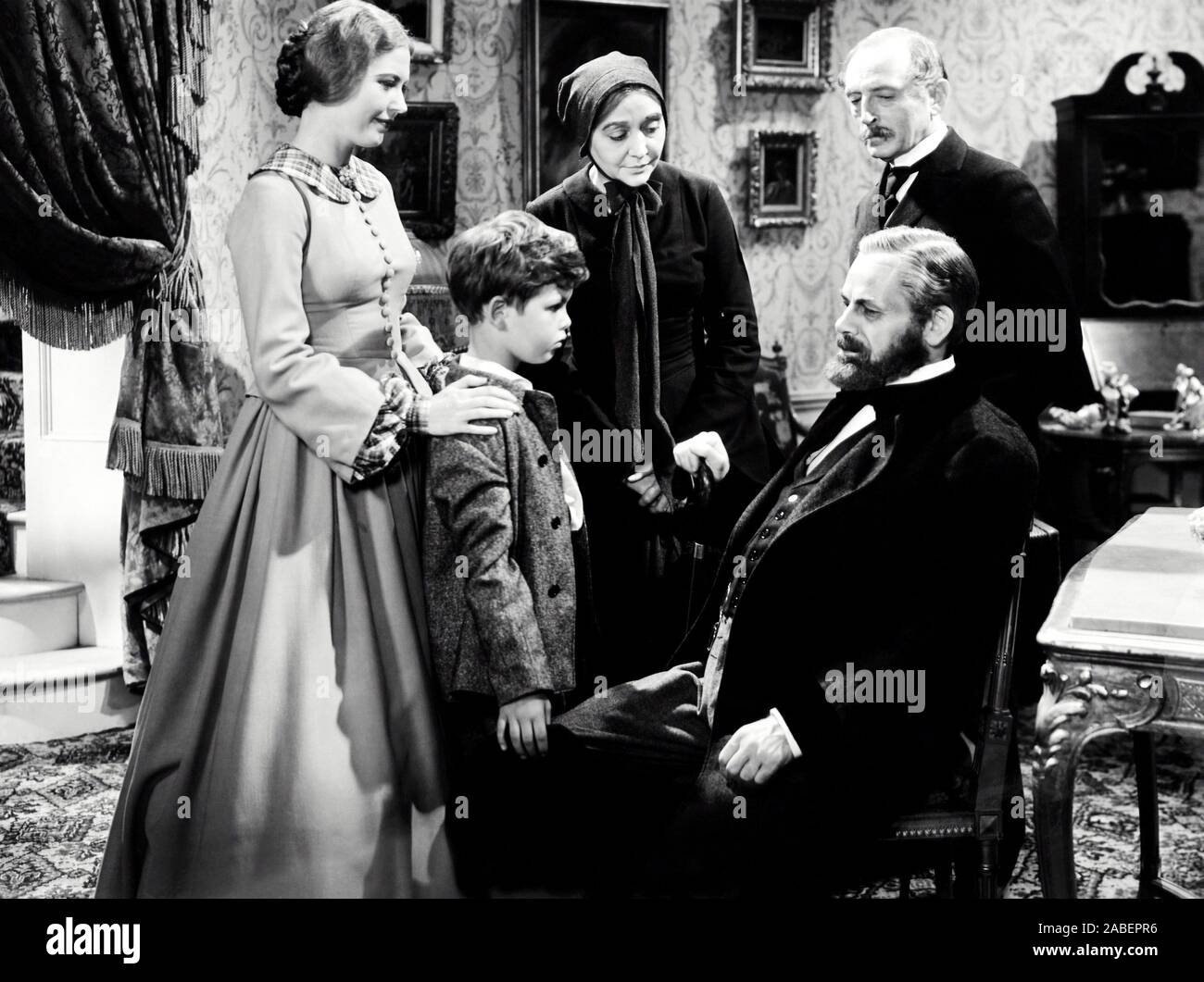 THE STORY OF LOUIS PASTEUR, from left, Josephine Hutchinson, Dickie ...