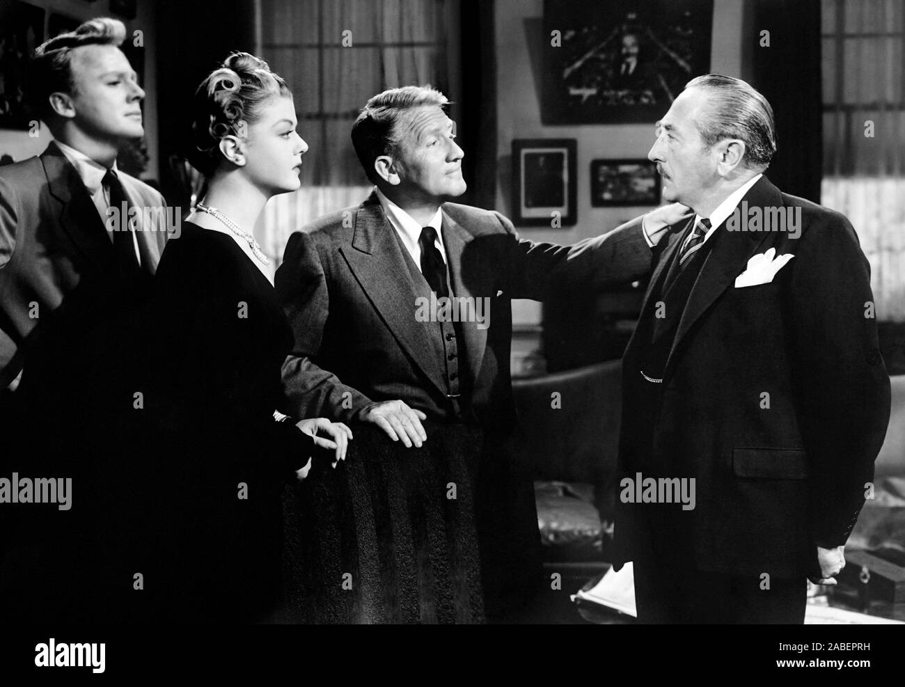 STATE OF THE UNION, from left, Van Johnson, Angela Lansbury, Spencer ...