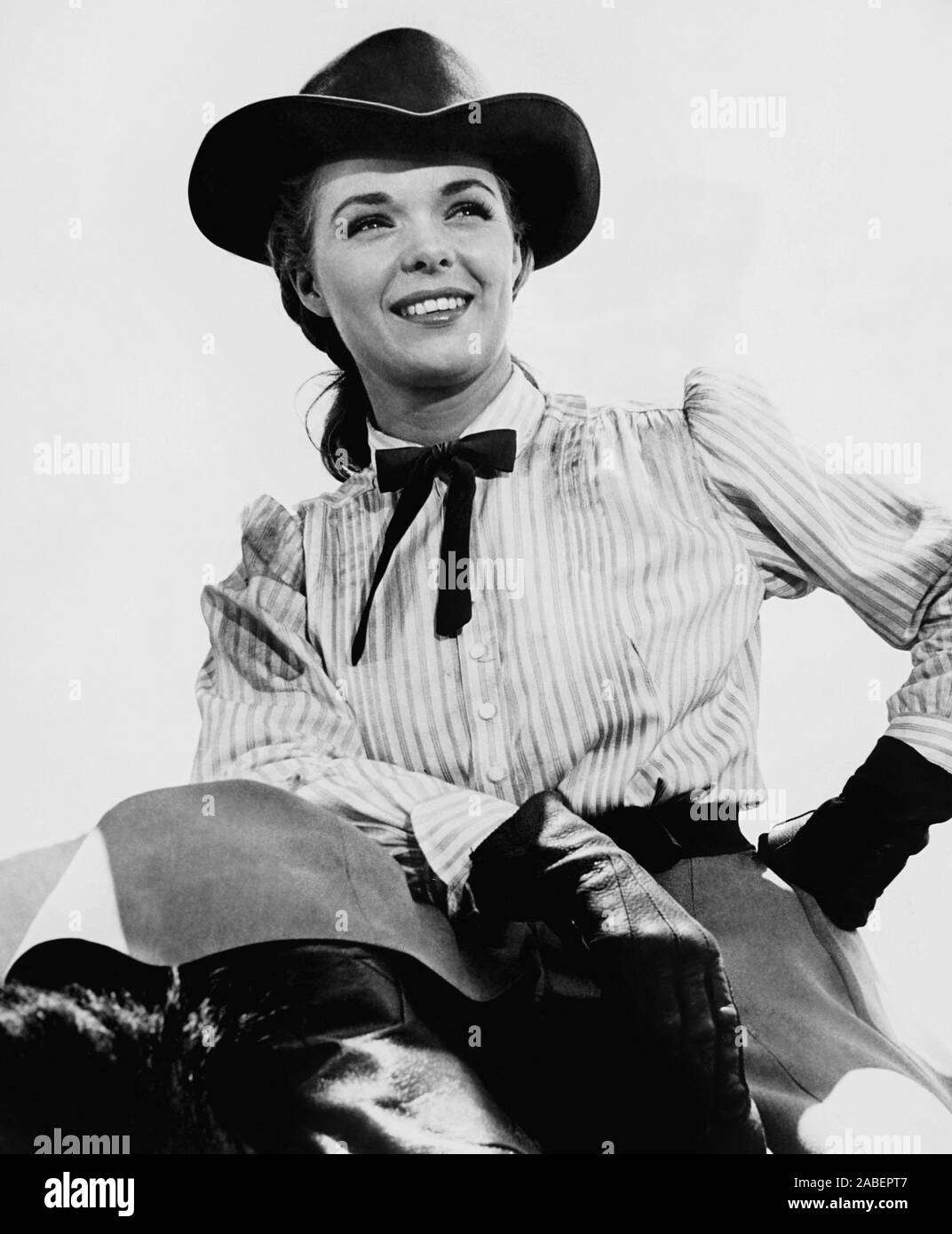 STRANGER ON HORSEBACK, Nancy Gates, 1955 Stock Photo - Alamy