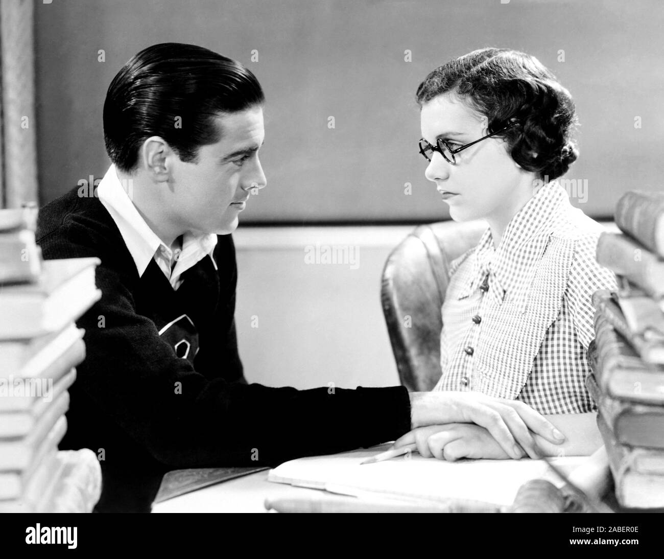 STUDENT TOUR, from left, Phil Regan, Maxine Doyle, 1934 Stock Photo - Alamy