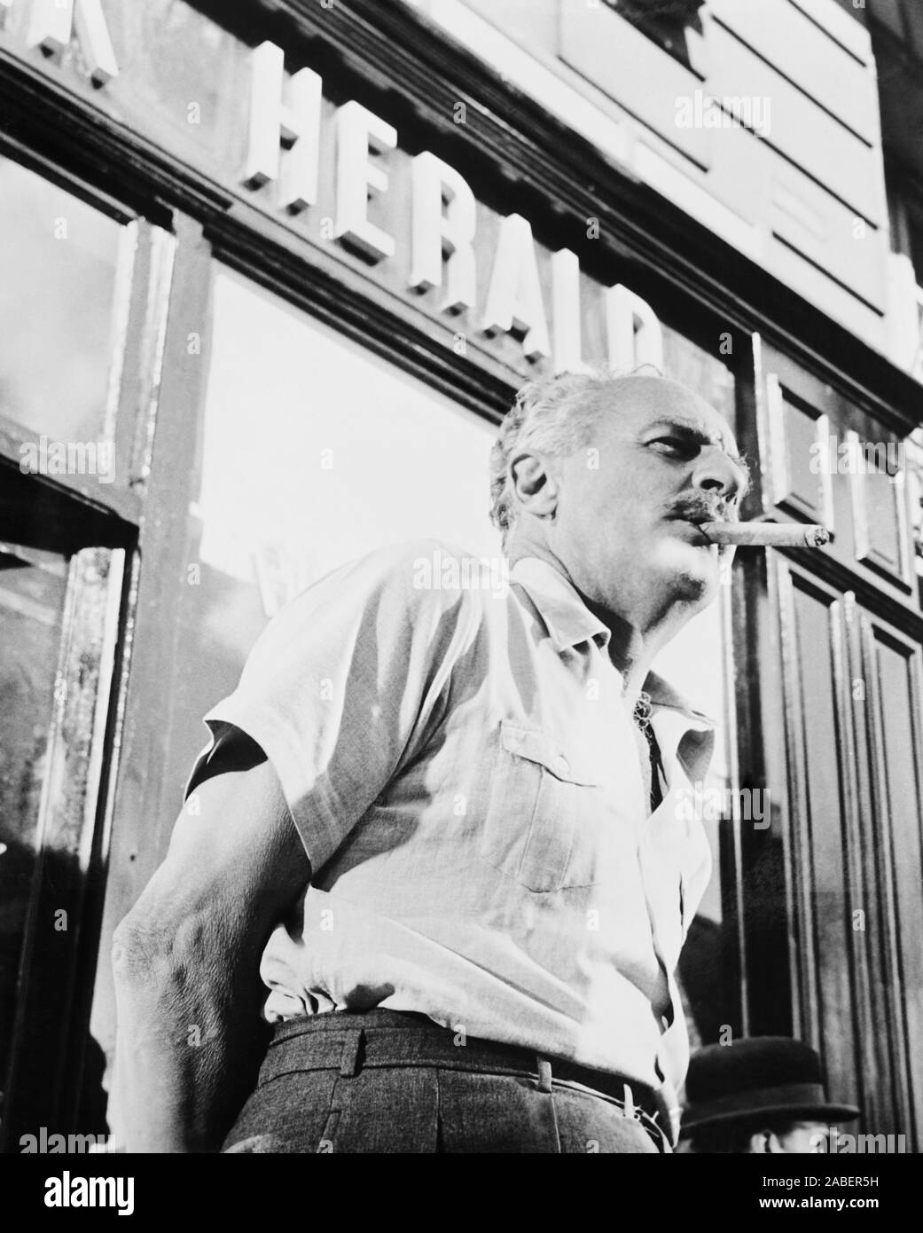 THE SUN ALSO RISES, producer Darryl F. Zanuck on location, 1957, TM ...