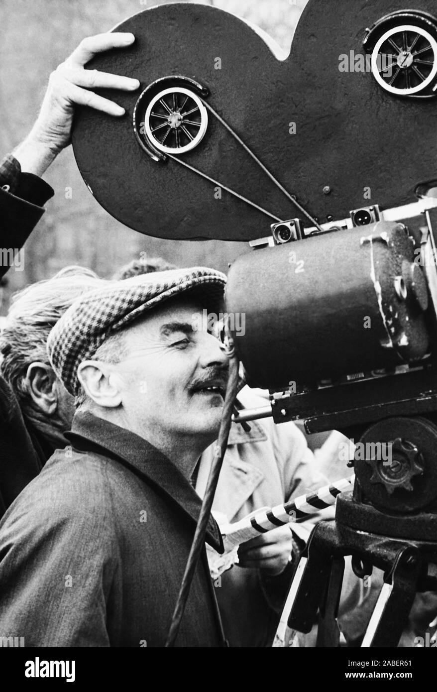 THE SUN ALSO RISES, producer Darryl F. Zanuck on set, 1957, TM ...