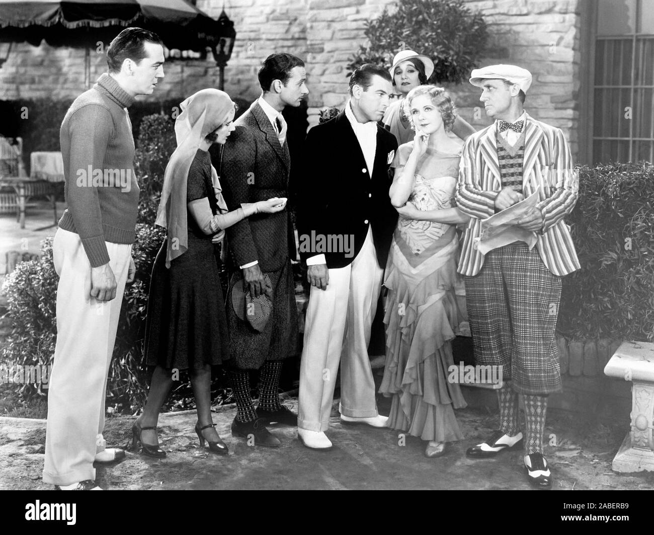 SUNNY, from left, Joe Donahue, Inez Courtney, Mackenzie Ward, Lawrence ...