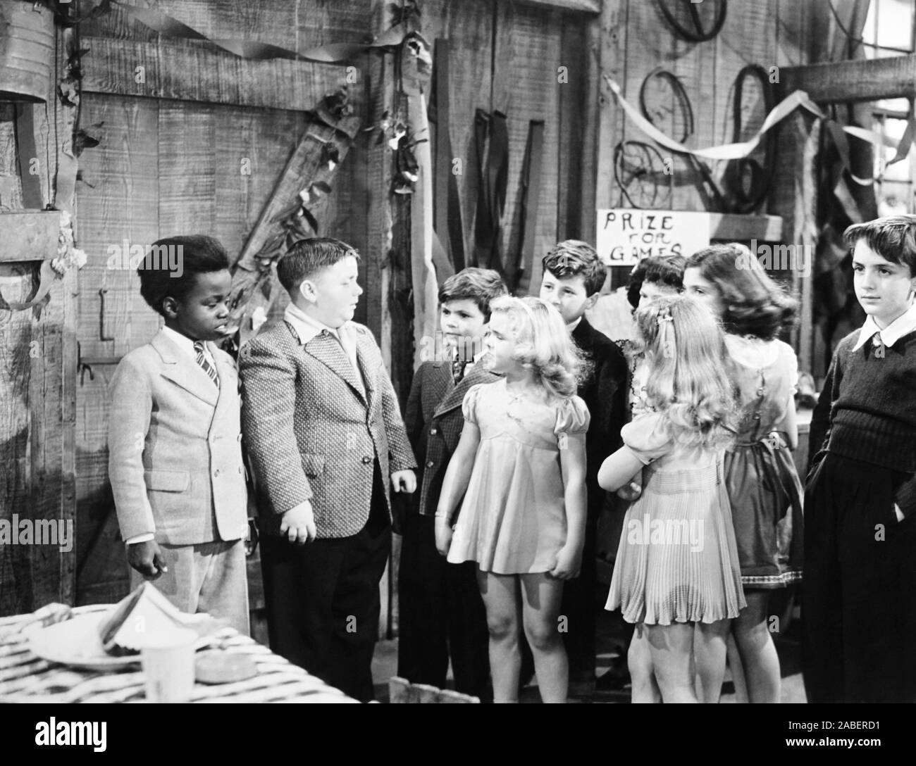 SURPRISED PARTIES, from left: Billie 'Buckwheat' Thomas, Spanky ...