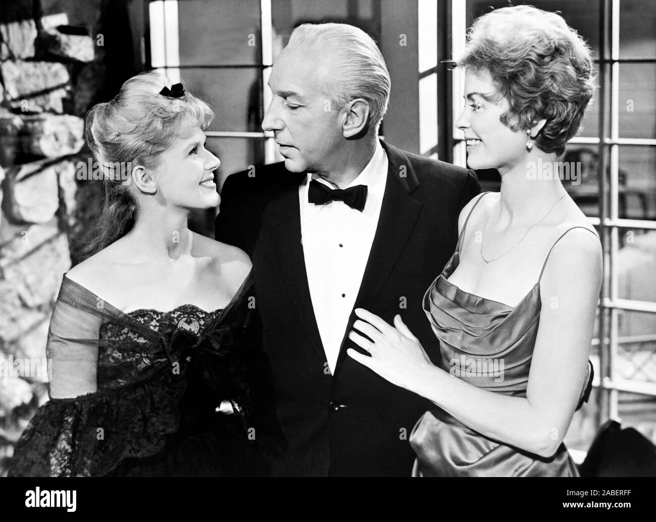 SUSAN SLADE, from left, Connie Stevens, Lloyd Nolan, Dorothy McGuire ...