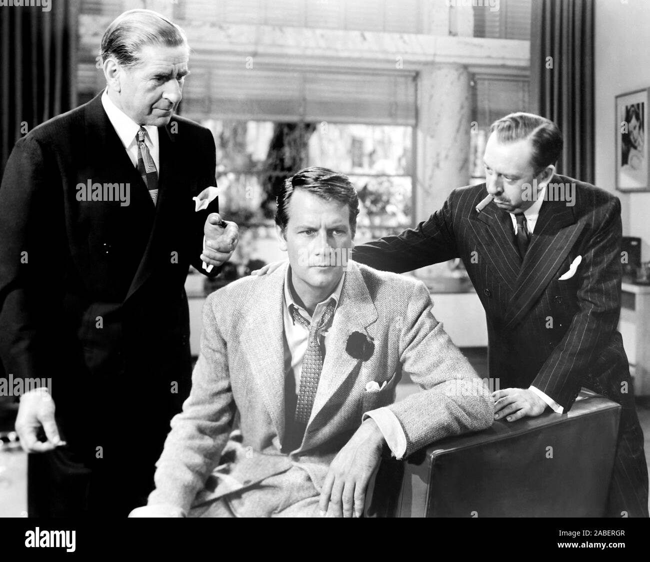 SULLIVAN'S TRAVELS, from left, Robert Warwick, Joel McCrea, Porter Hall ...
