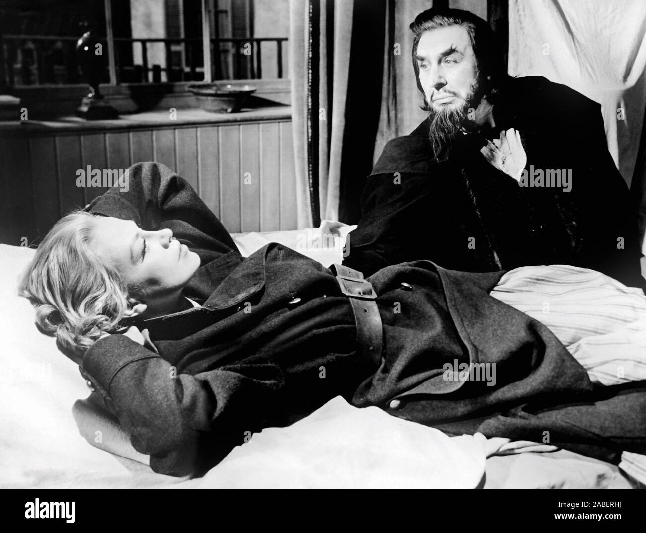 SVENGALI, from left, Hildegard Knef, Donald Wolfit, 1954 Stock Photo ...