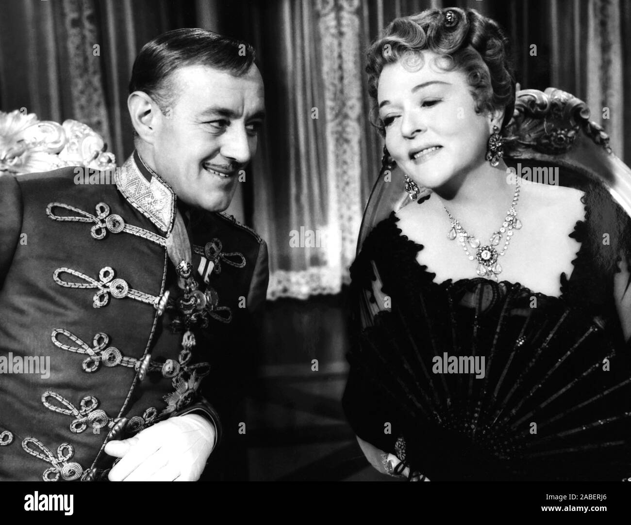 THE SWAN, from left: Alec Guinness, Jessie Royce Landis, 1956 Stock ...