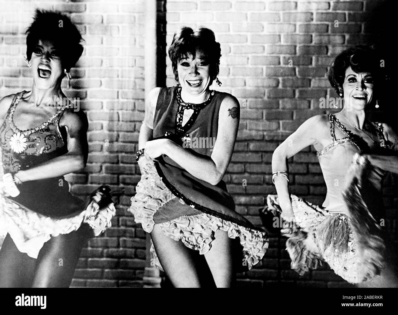 SWEET CHARITY, from left, Paula Kelly, Shirley MacLaine, Chita Rivera ...