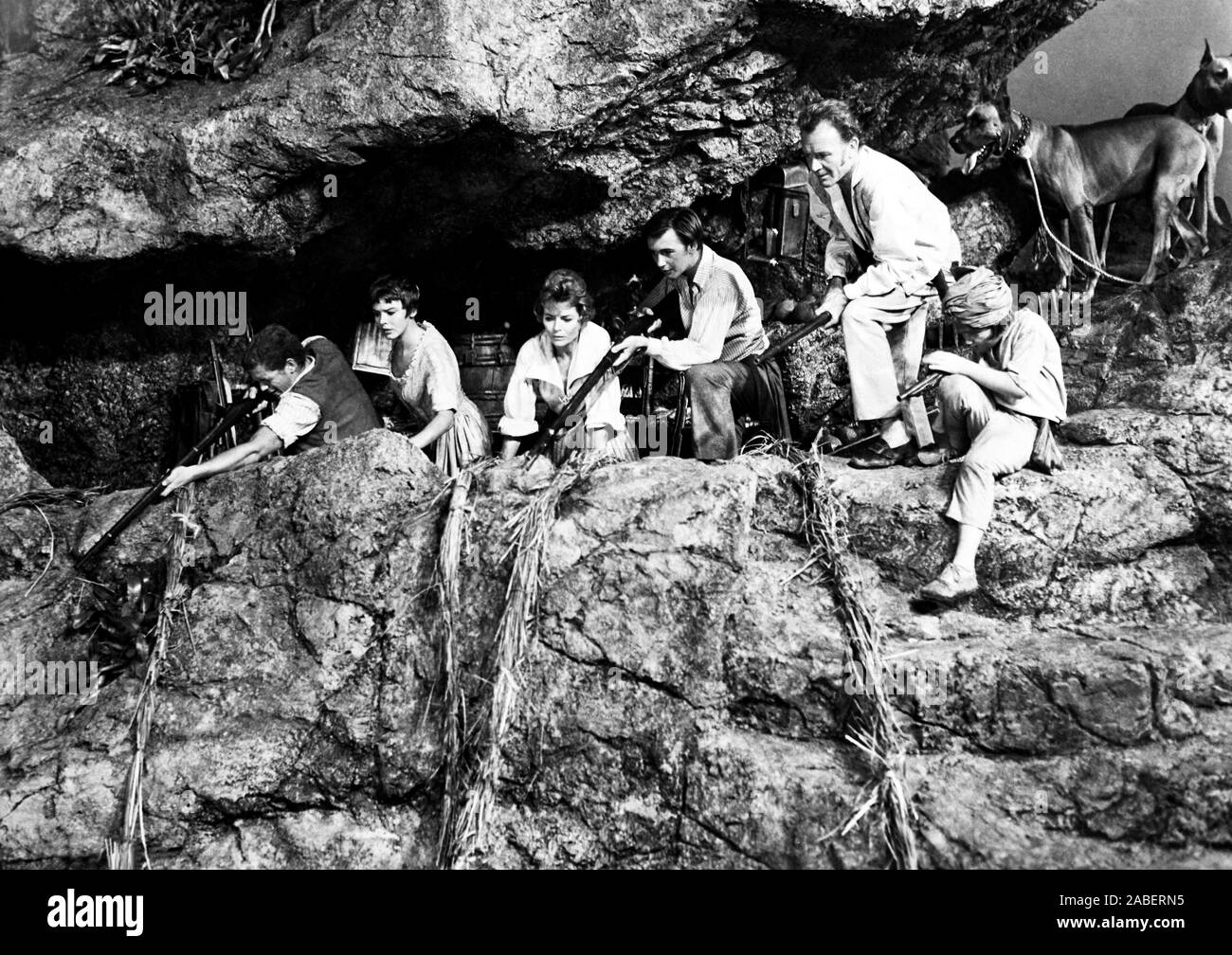 SWISS FAMILY ROBINSON, from left, James MacArthur, Janet Munro, Dorothy ...