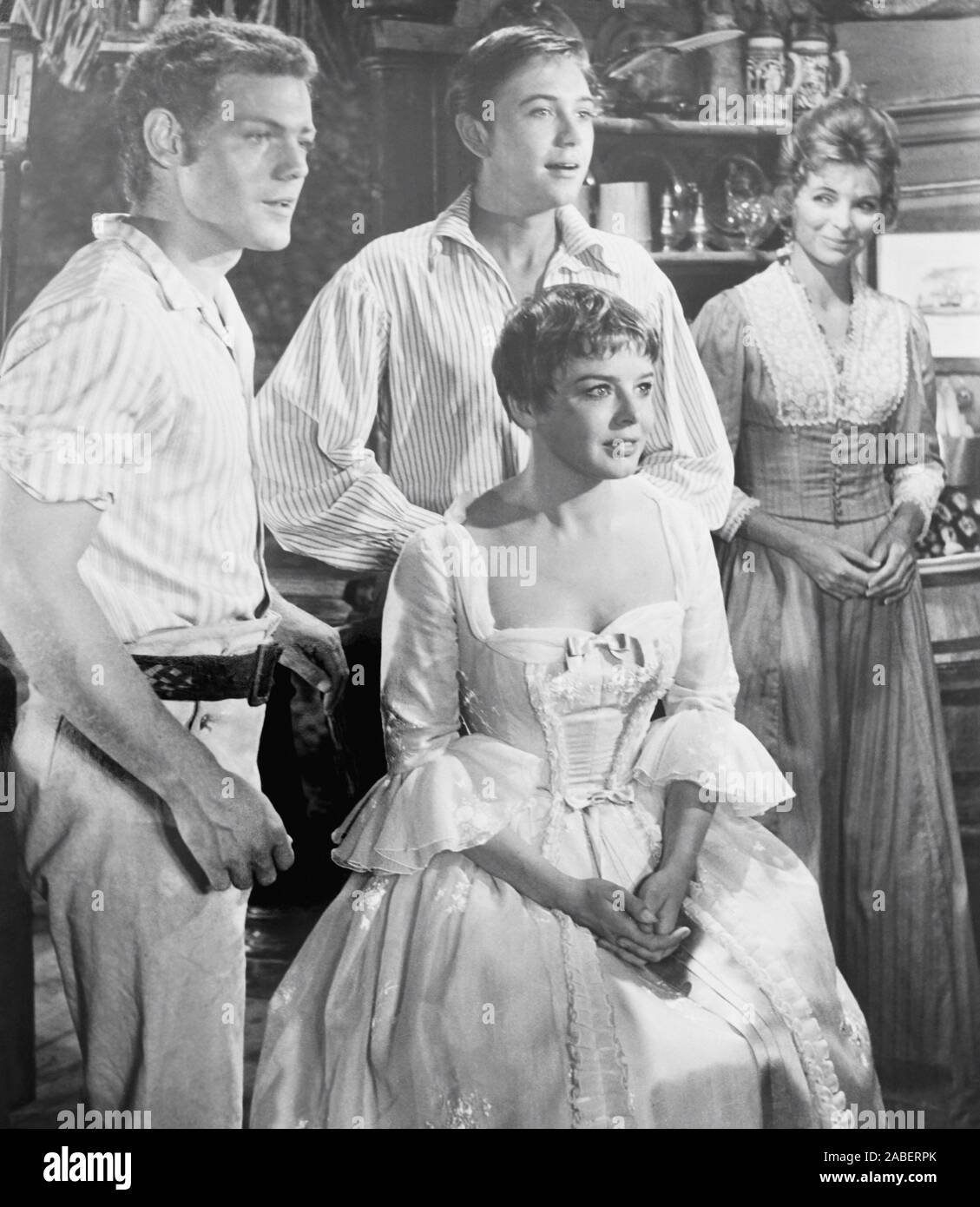 SWISS FAMILY ROBINSON, from left, James MacArthur, Tommy Kirk, Janet ...