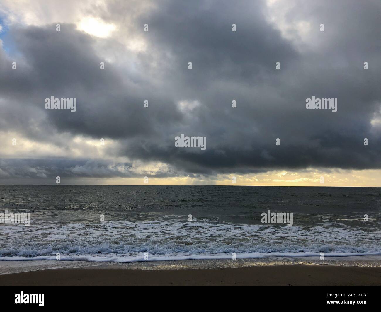 Very high spring tides at Sandbanks Beach Credit Suzanne McGowan ...