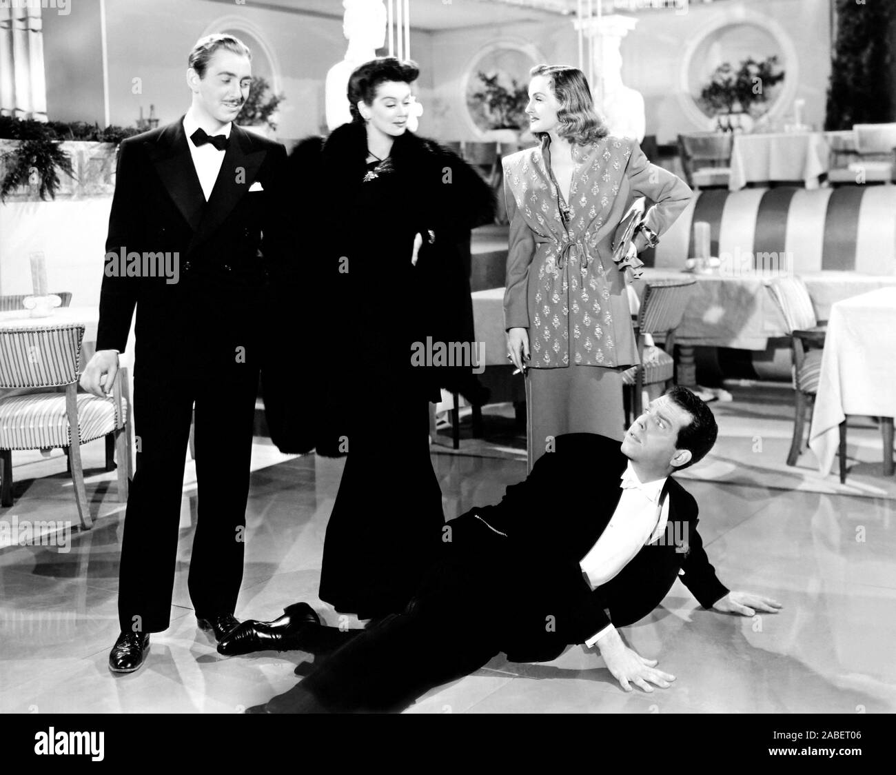 TAKE A LETTER, DARLING, from left, Macdonald Carey, Rosalind Russell ...