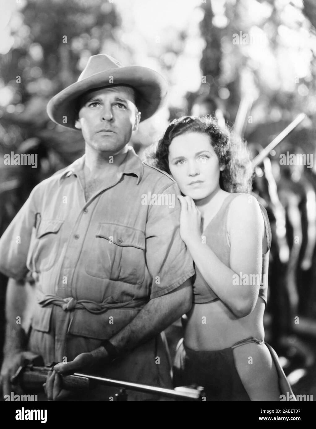 TARZAN AND HIS MATE, from left: Neil Hamilton, Maureen O'Sullivan, 1934 ...