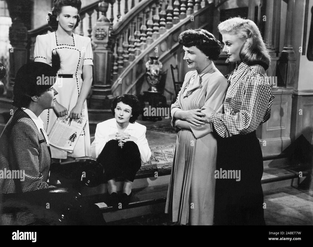 TENDER COMRADE, from second left: Kim Hunter, Ruth Hussey, Patricia ...