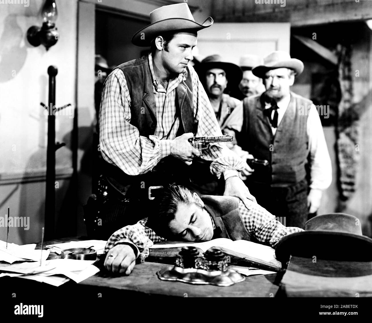 TEXAS, from top, William Holden, Glenn Ford, 1941 Stock Photo - Alamy