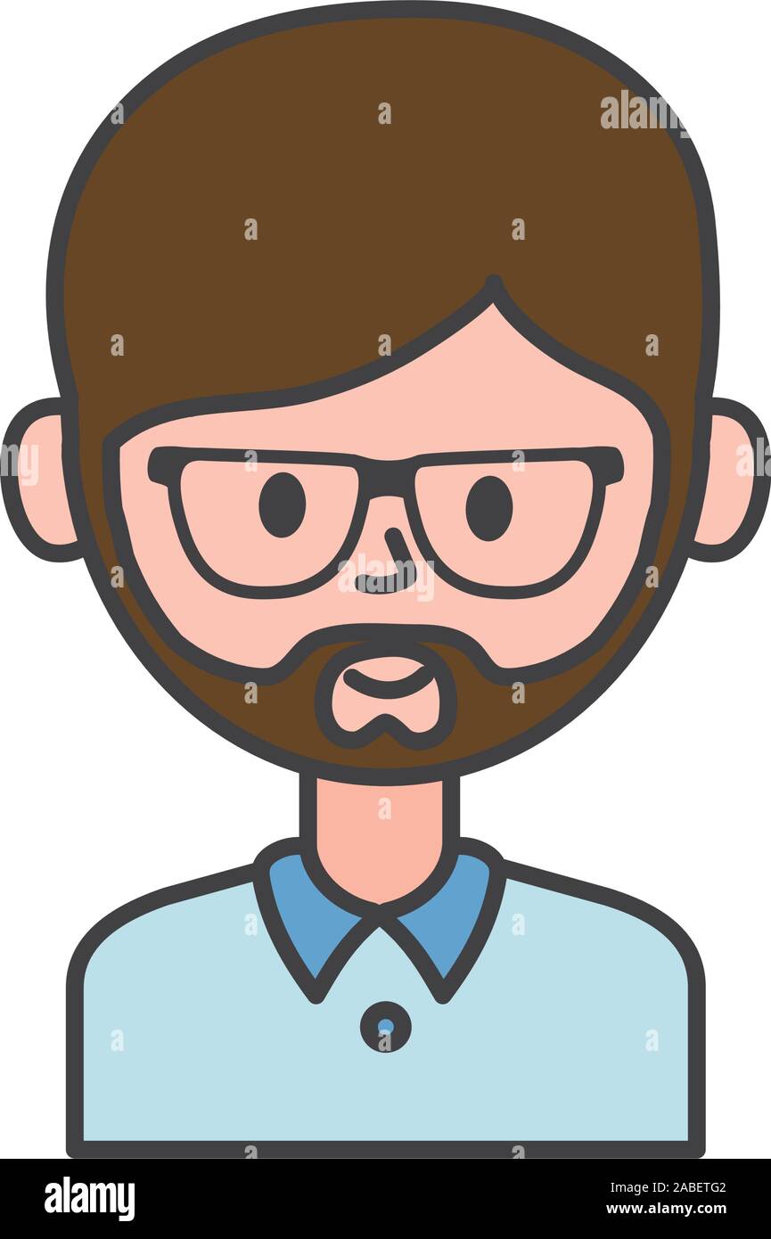 Avatar of a man design, Boy male person people human social media and ...