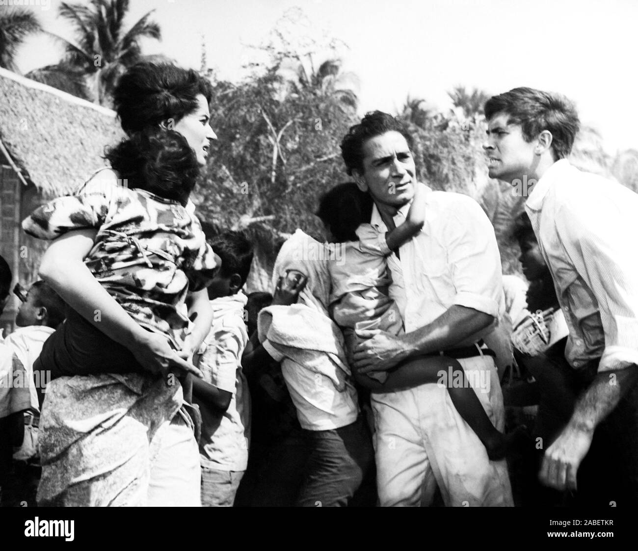THIS ANGRY AGE, from left, Silvana Mangano, Richard Conte, Anthony ...