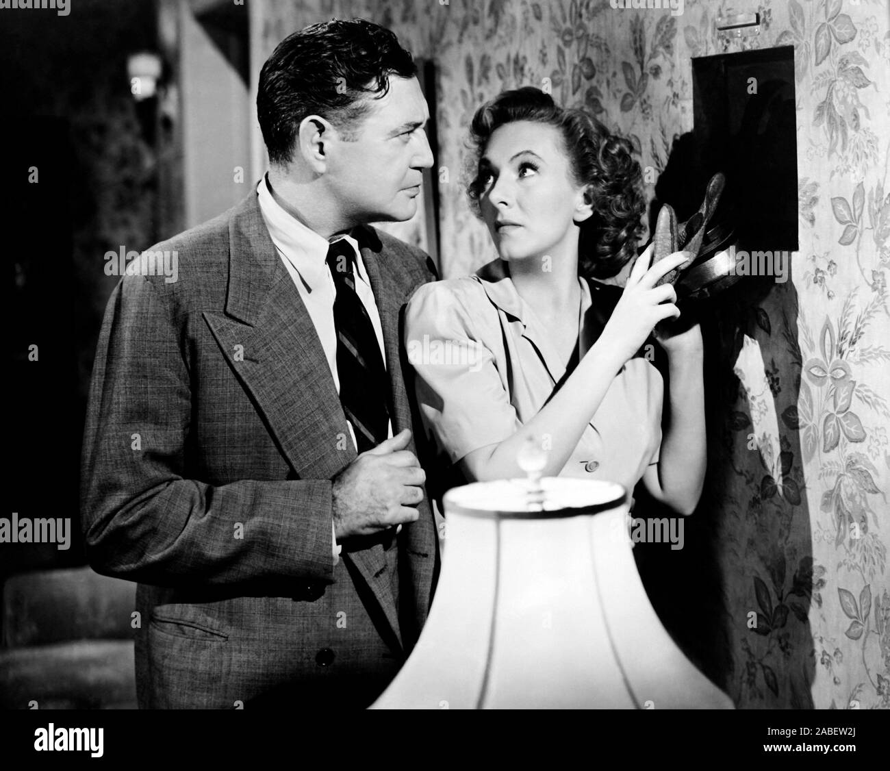 THE THIRTEENTH HOUR, from left, Richard Dix, Karen Morley, 1947 Stock ...