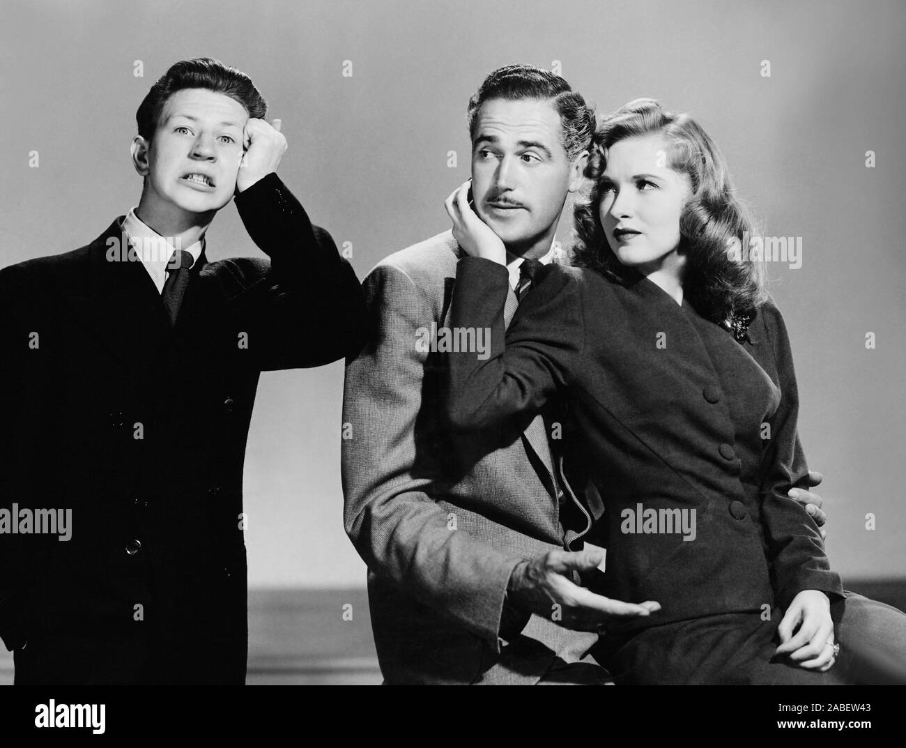 THIS IS THE LIFE, from left: Donald O'Connor, Patric Knowles, Susanna ...