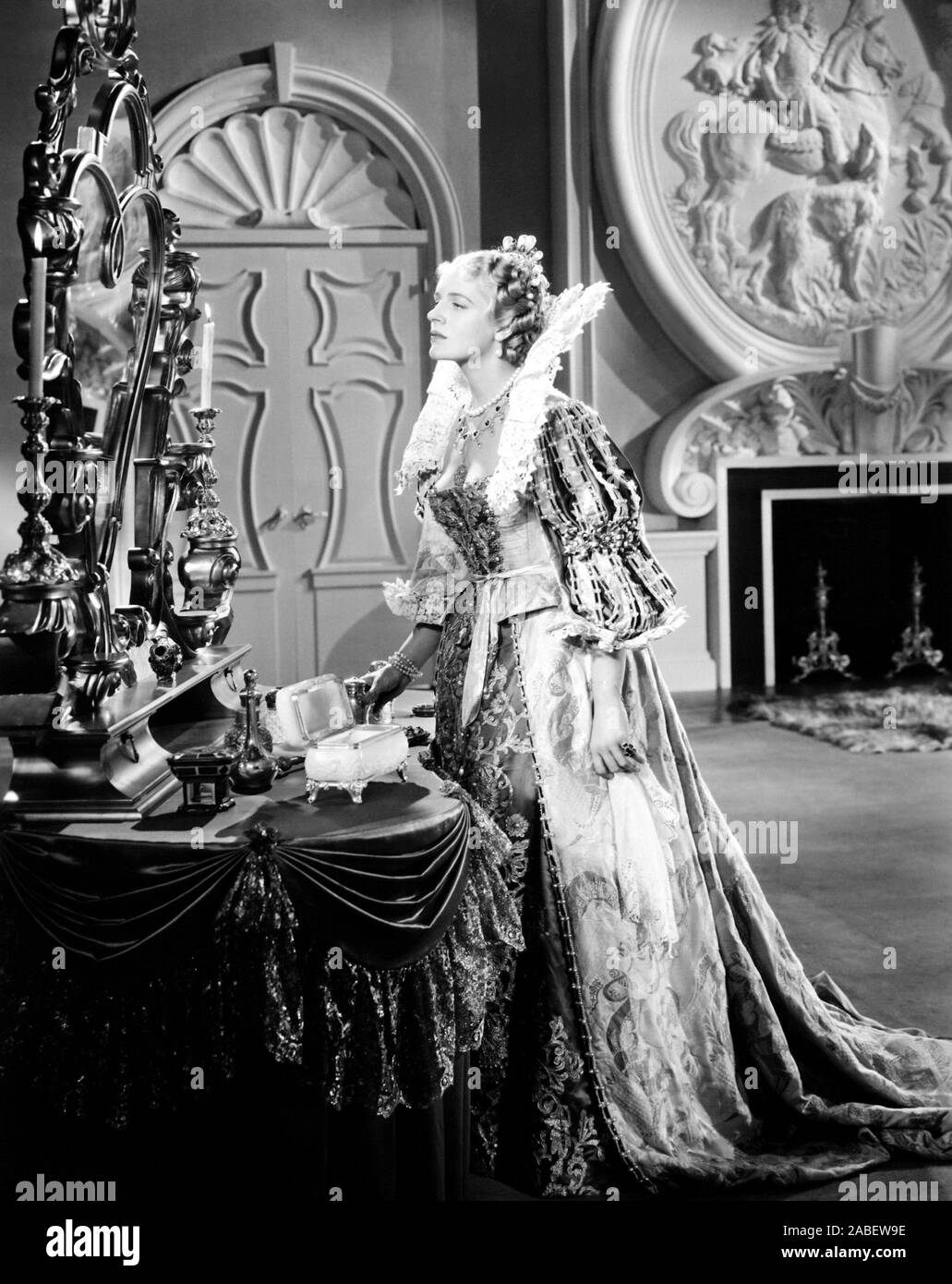 THE THREE MUSKETEERS, Rosamond Pinchot, 1935 Stock Photo - Alamy