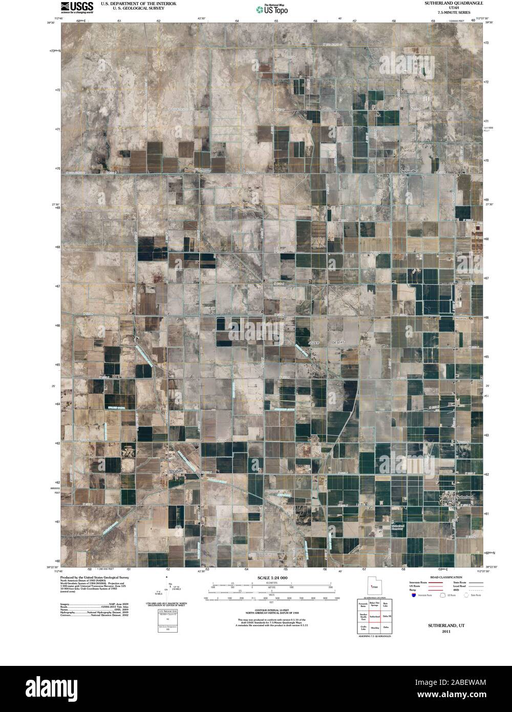 Map of sutherland Cut Out Stock Images & Pictures - Alamy