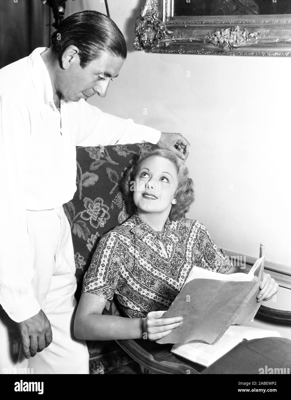 THANK YOU, JEEVES!, Virginia Field, on-set with director Arthur ...