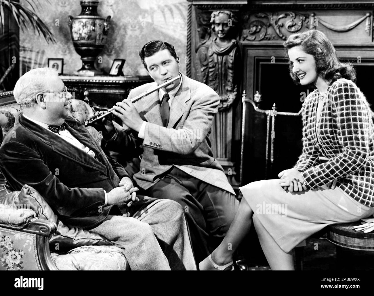 THE TIME, THE PLACE AND THE GIRL, from left, S.Z. Sakall, Dennis Morgan ...