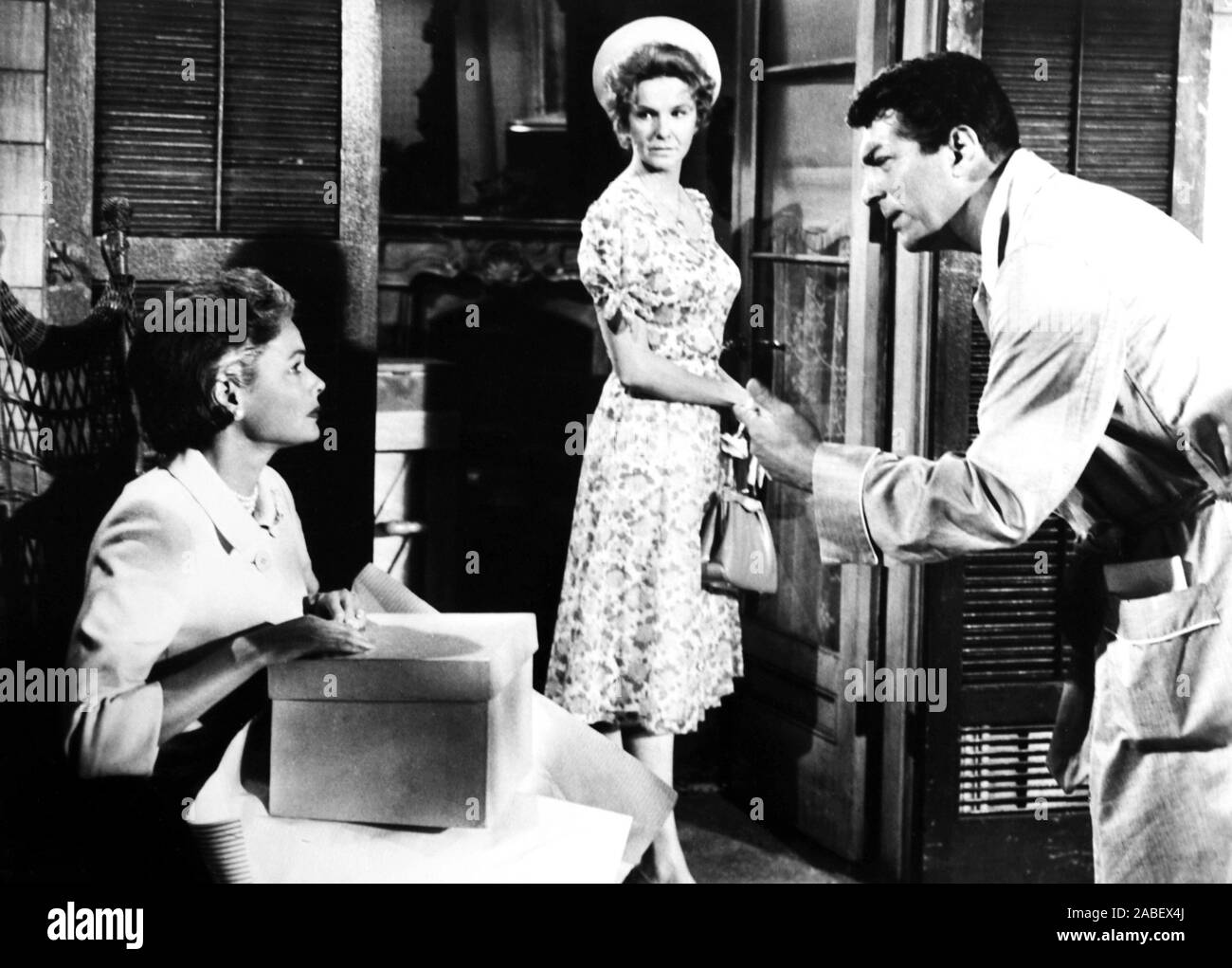 TOYS IN THE ATTIC, from left, Gene Tierney, Geraldine Page, Dean Martin ...