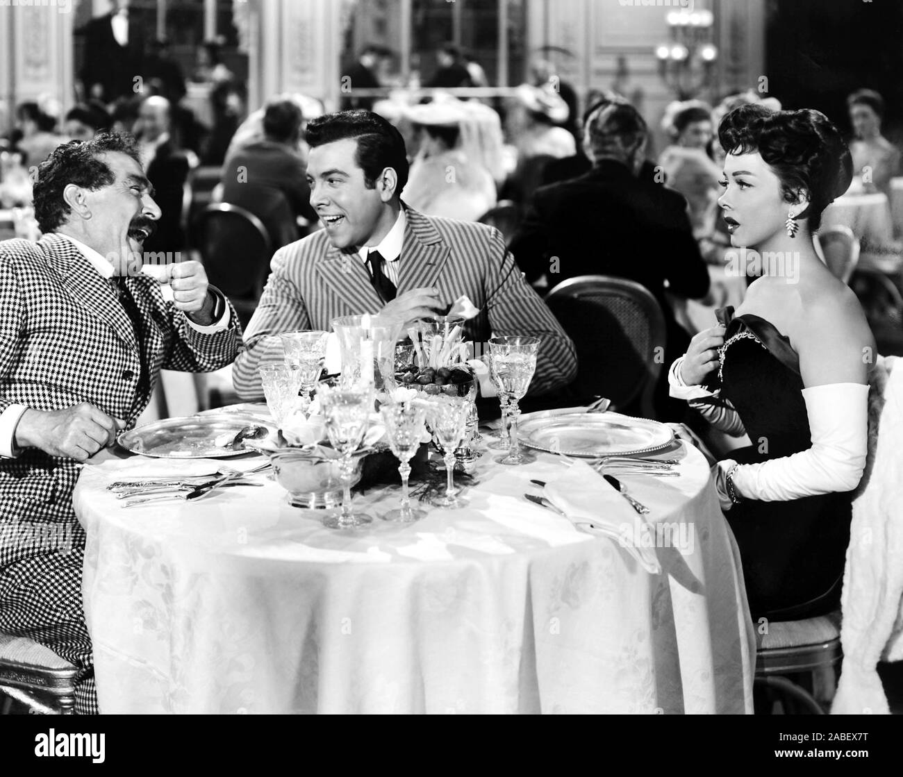 THE TOAST OF NEW ORLEANS, from left, J. Carrol Naish, Mario Lanza ...
