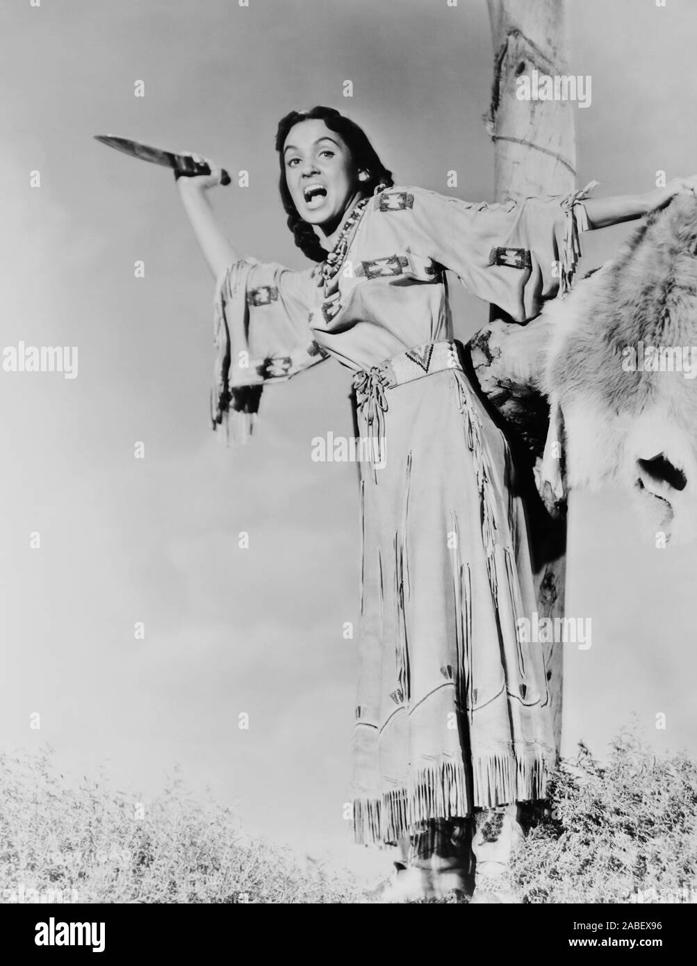 TOMAHAWK, Susan Cabot, 1951 Stock Photo - Alamy