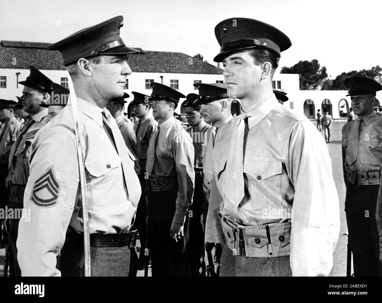 TO THE SHORES OF TRIPOLI, from left, Randolph Scott, John Payne, 1942. TM and Copyright ©20th ...