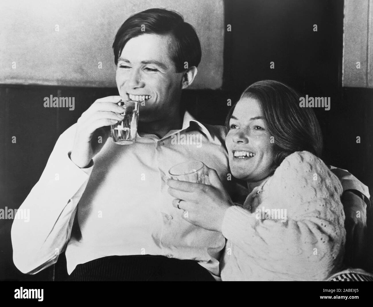 THE TRIPLE ECHO, from left: Brian Deacon, Glenda Jackson, 1972 Stock ...
