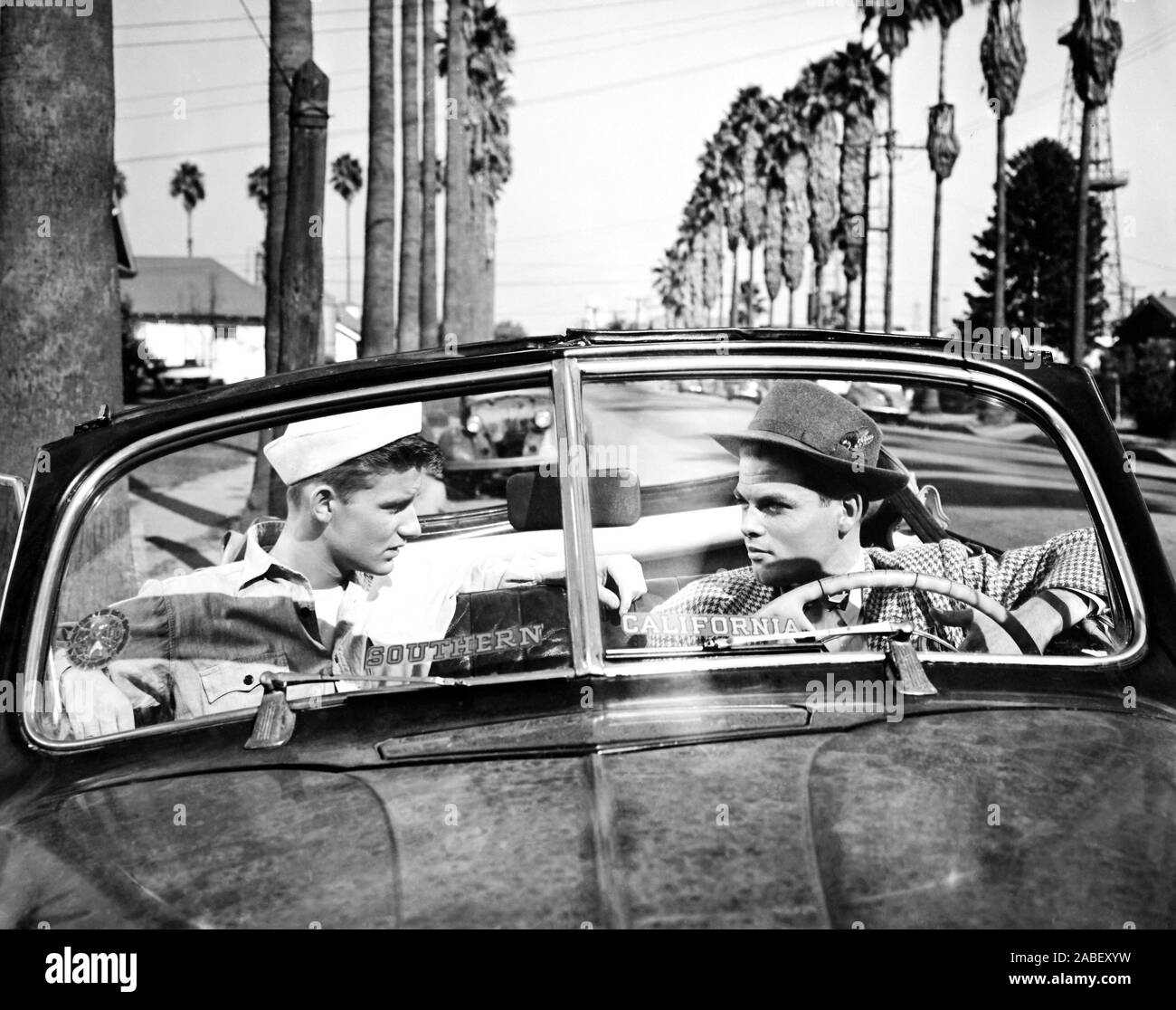 TUNA CLIPPER, from left, Roddy McDowall, Dickie Moore, 1949 Stock Photo ...