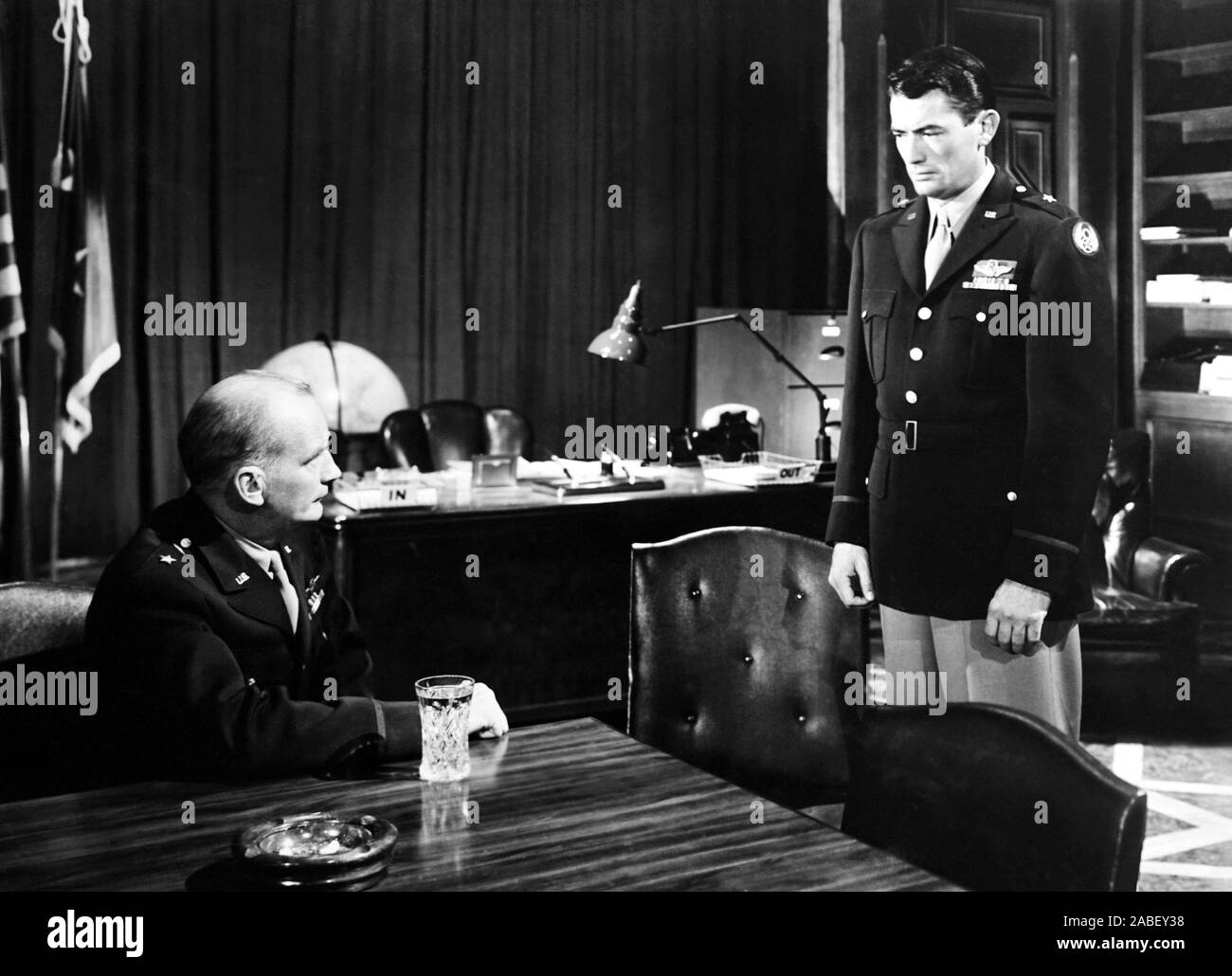 TWELVE O'CLOCK HIGH, from left, Millard Mitchell, Gregory Peck, 1949 ...