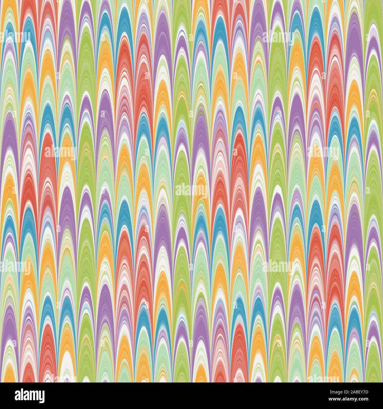 Combed Hand Marbled Paper Colorful Pattern Swatch Stock Vector Image ...