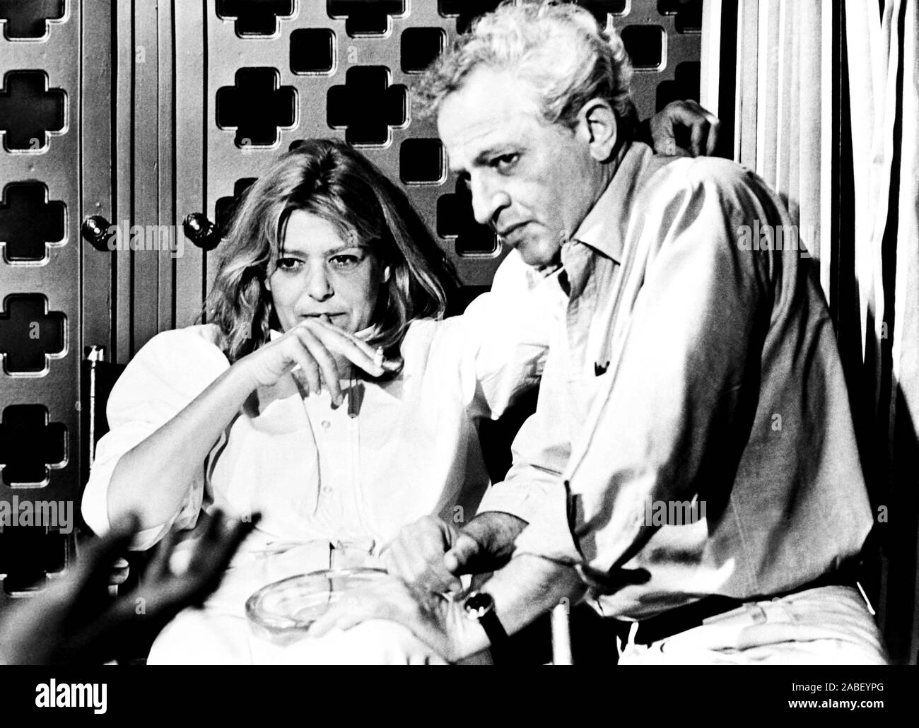UPTIGHT!, director and screenwriter Jules Dassin, right, and his wife ...
