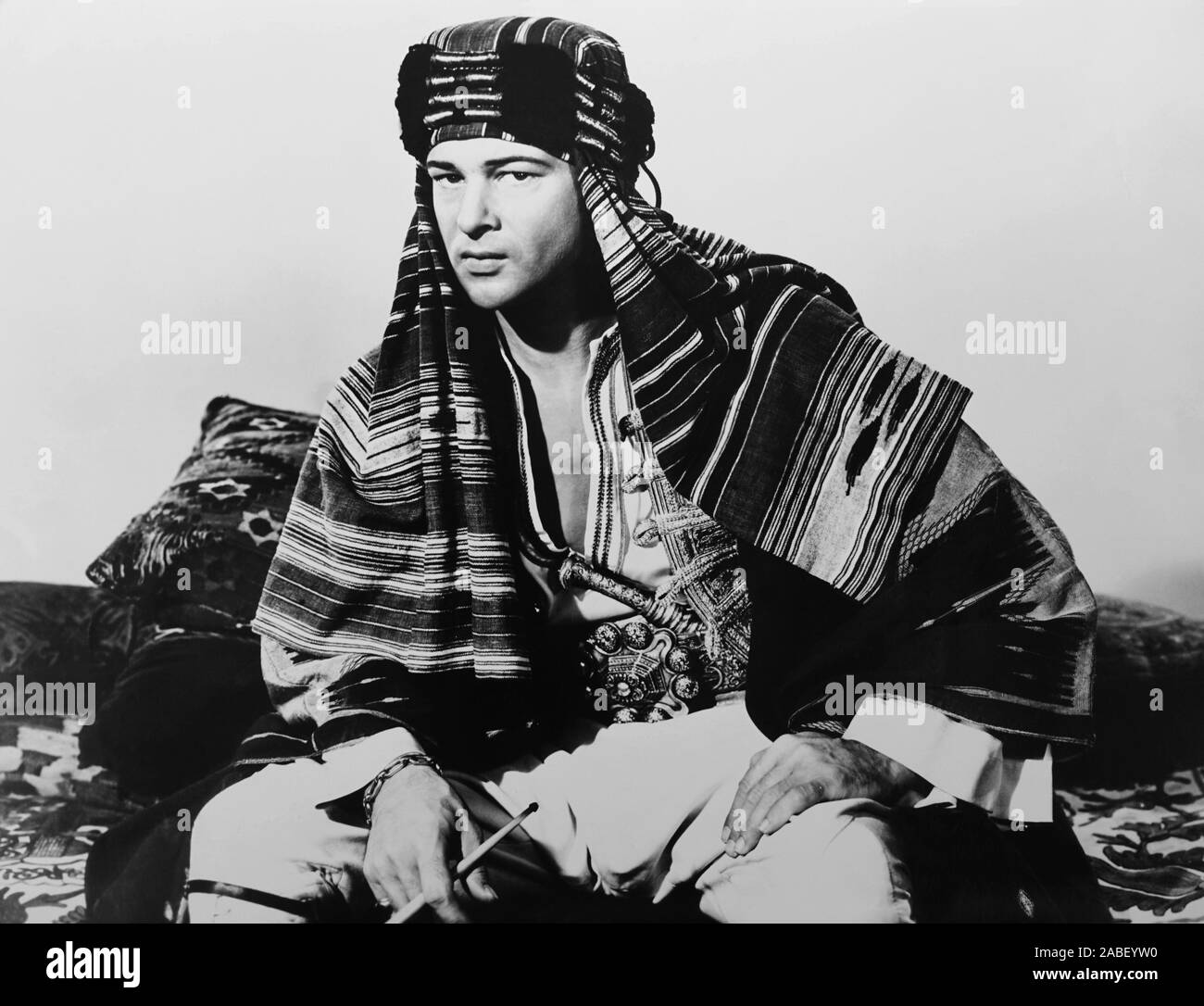 VALENTINO, Anthony DExter as Rudolph Valentino, 1951 Stock Photo - Alamy