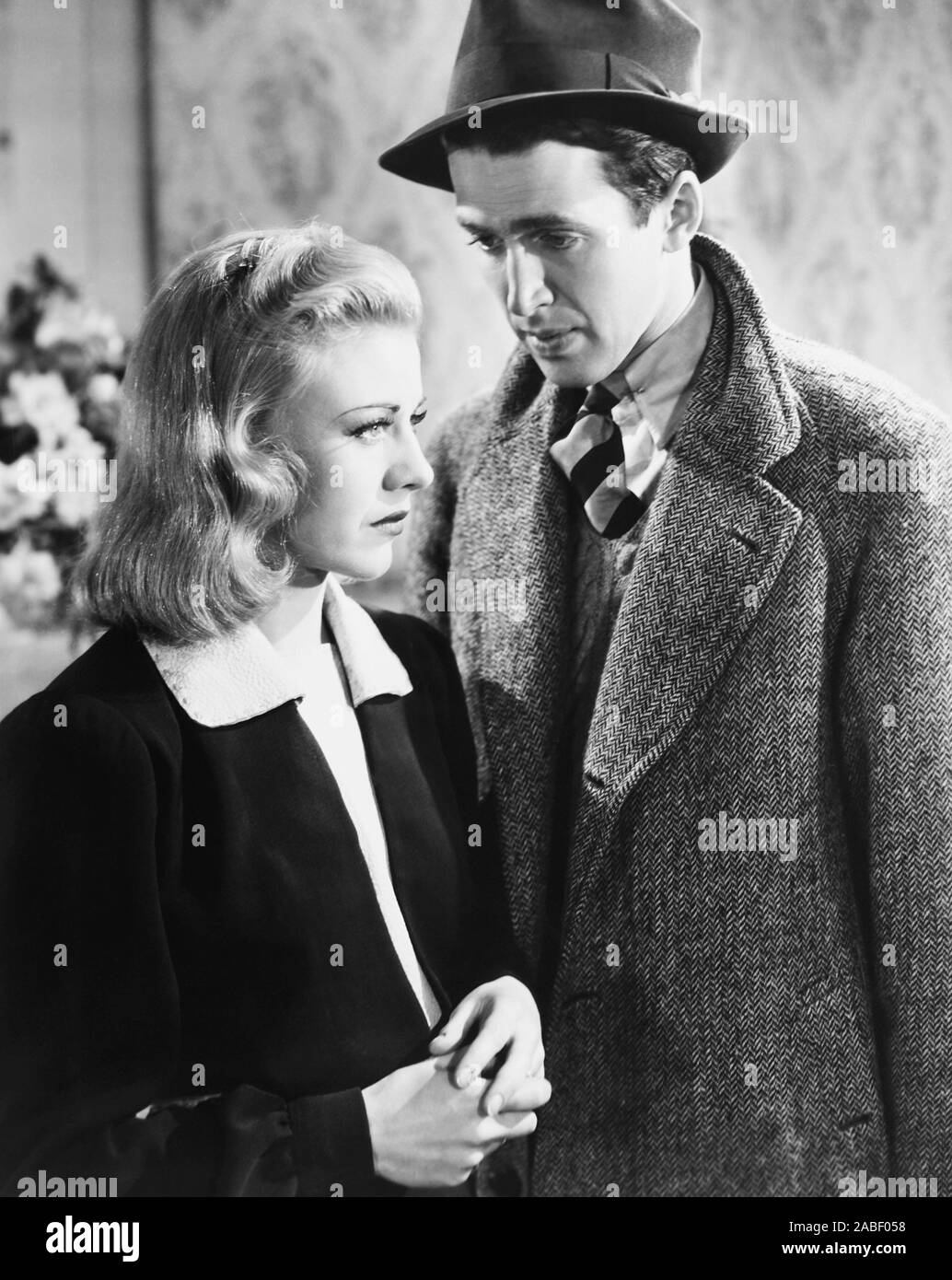 VIVACIOUS LADY, from left: Ginger Rogers, James Stewart, 1938 Stock ...