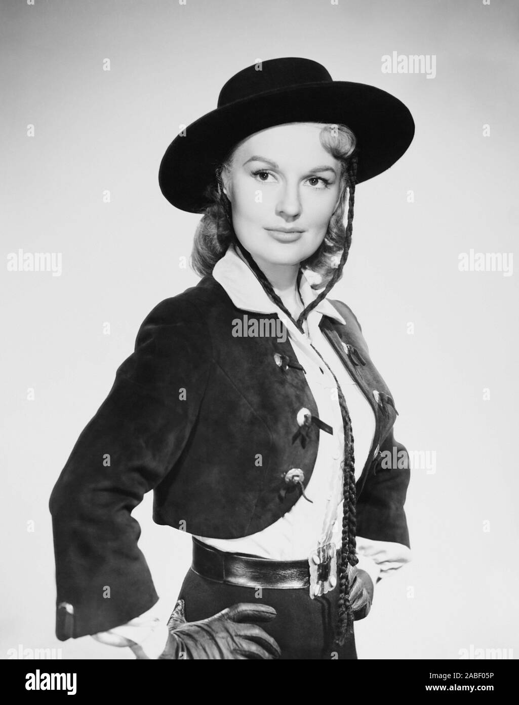 THE VIOLENT MEN, Dianne Foster, 1955 Stock Photo - Alamy