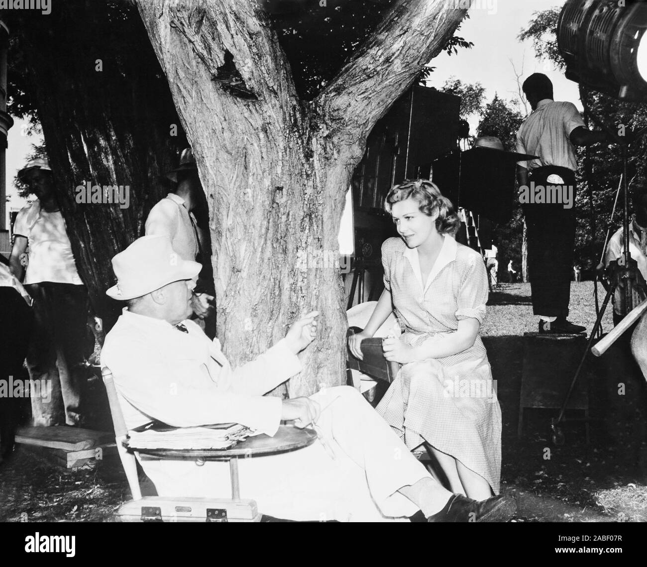 VIRGINIA, from left: director Edward H. Griffith, Madeleine Carroll on ...