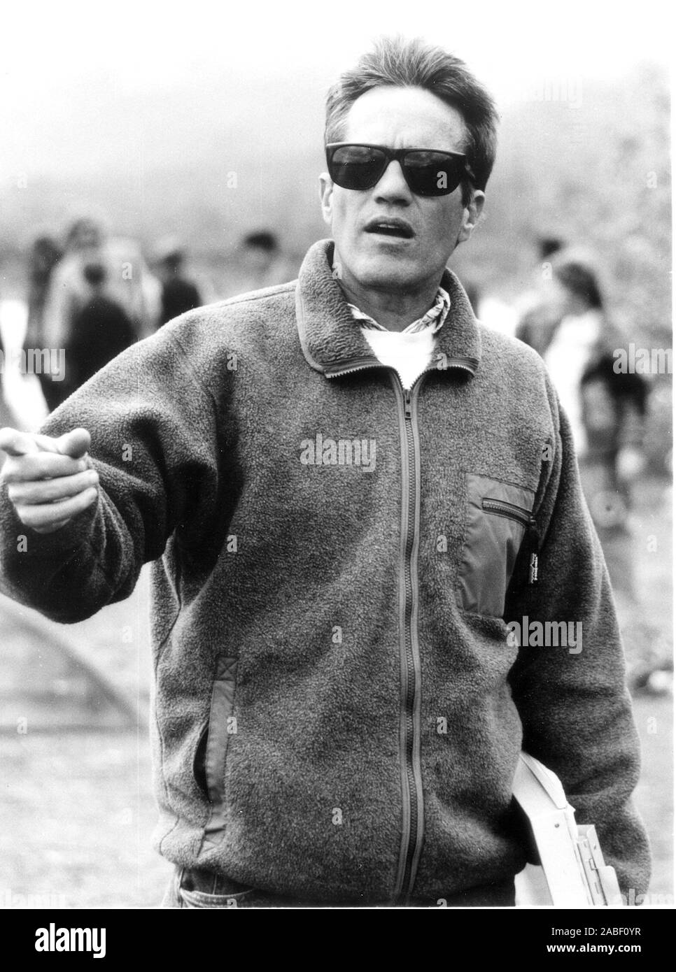 WHITE FANG, director Randal Kleiser, on-set, 1991, ©Buena Vista ...