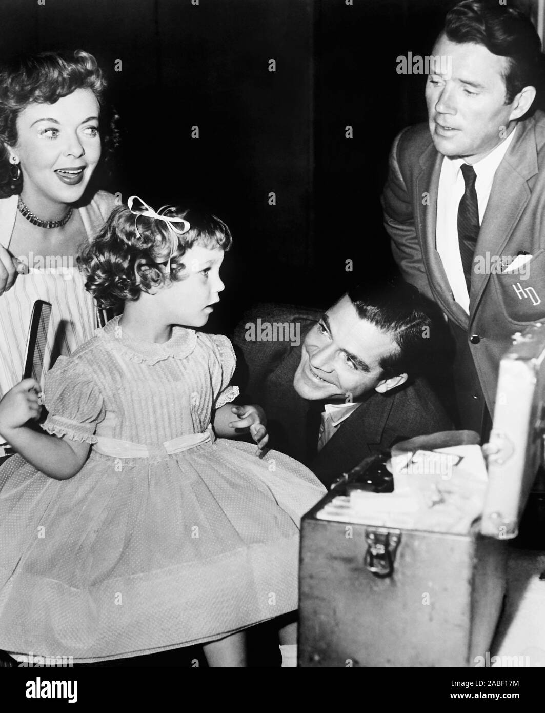 WHILE THE CITY SLEEPS, from left: Ida Lupino, Bridget Duff, Dana ...