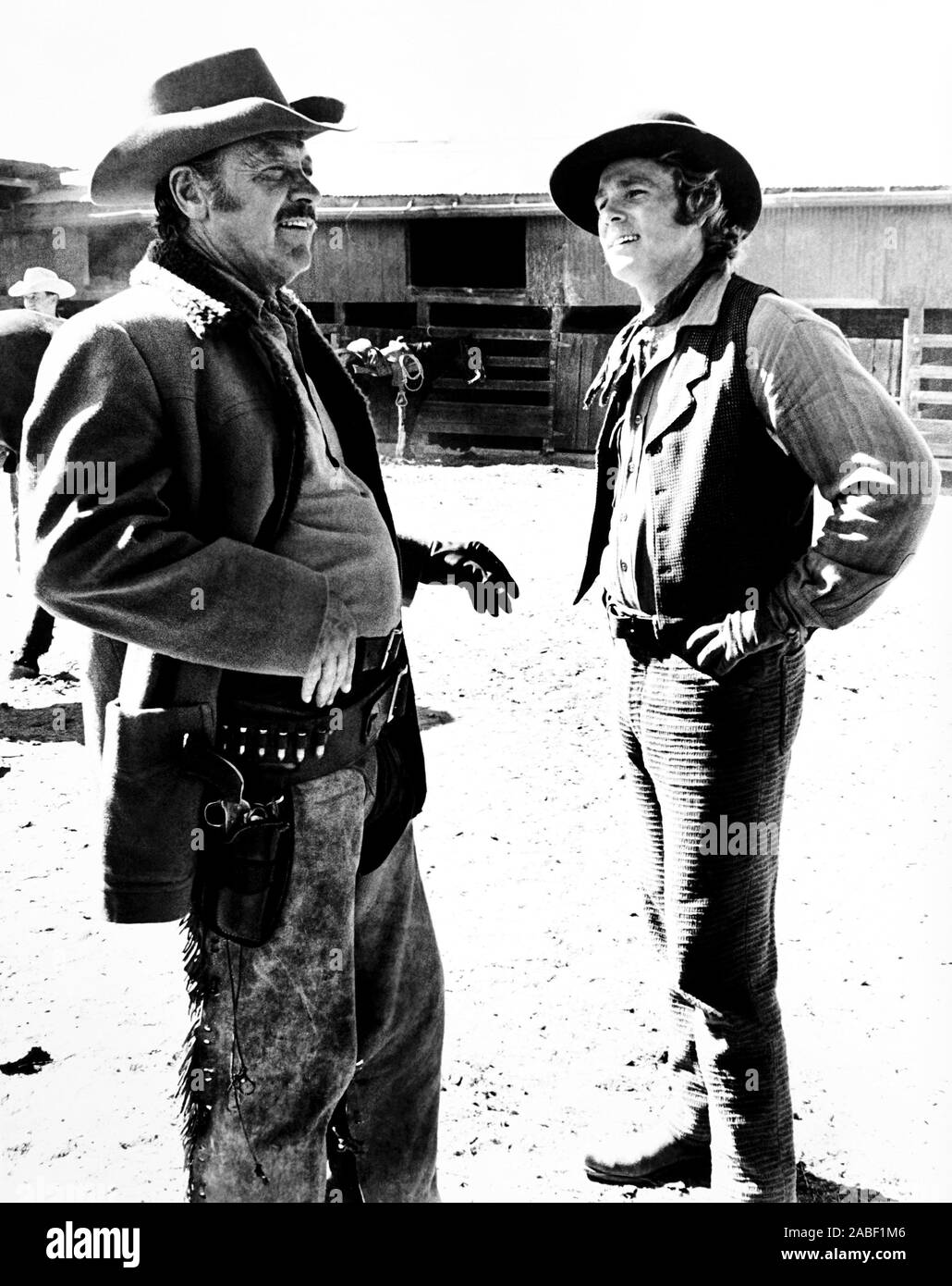 WILD ROVERS, from left, William Holden, Ryan O'Neal, 1971 Stock Photo ...