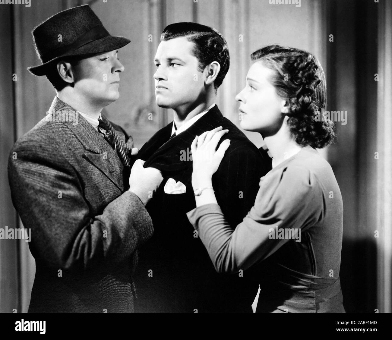 WITHIN THE LAW, from left, William Gargan, Tom Neal, Ruth Hussey, 1939 ...