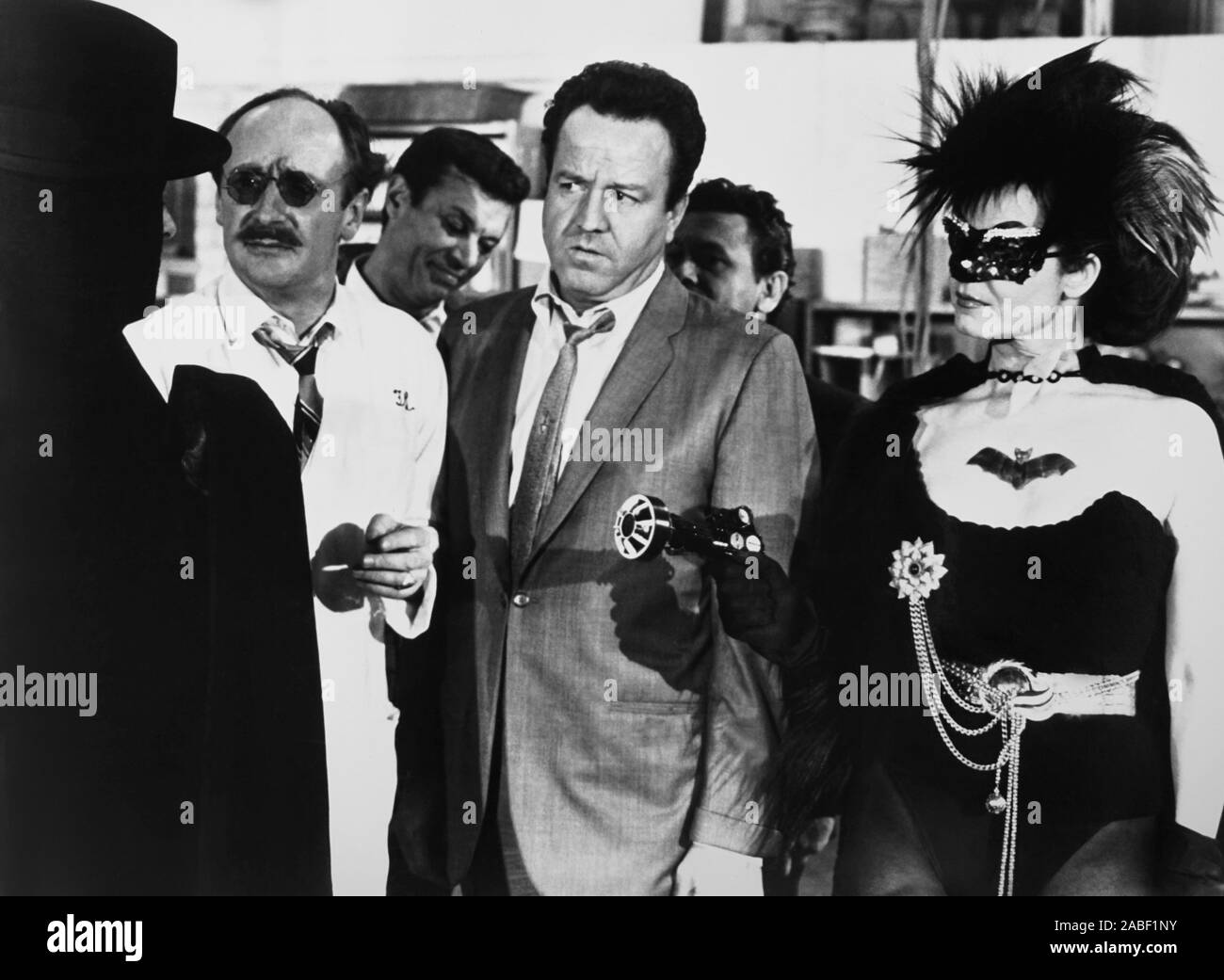 THE WILD WORLD OF BATWOMAN, from left: George Mitchell, Steve Brodie ...