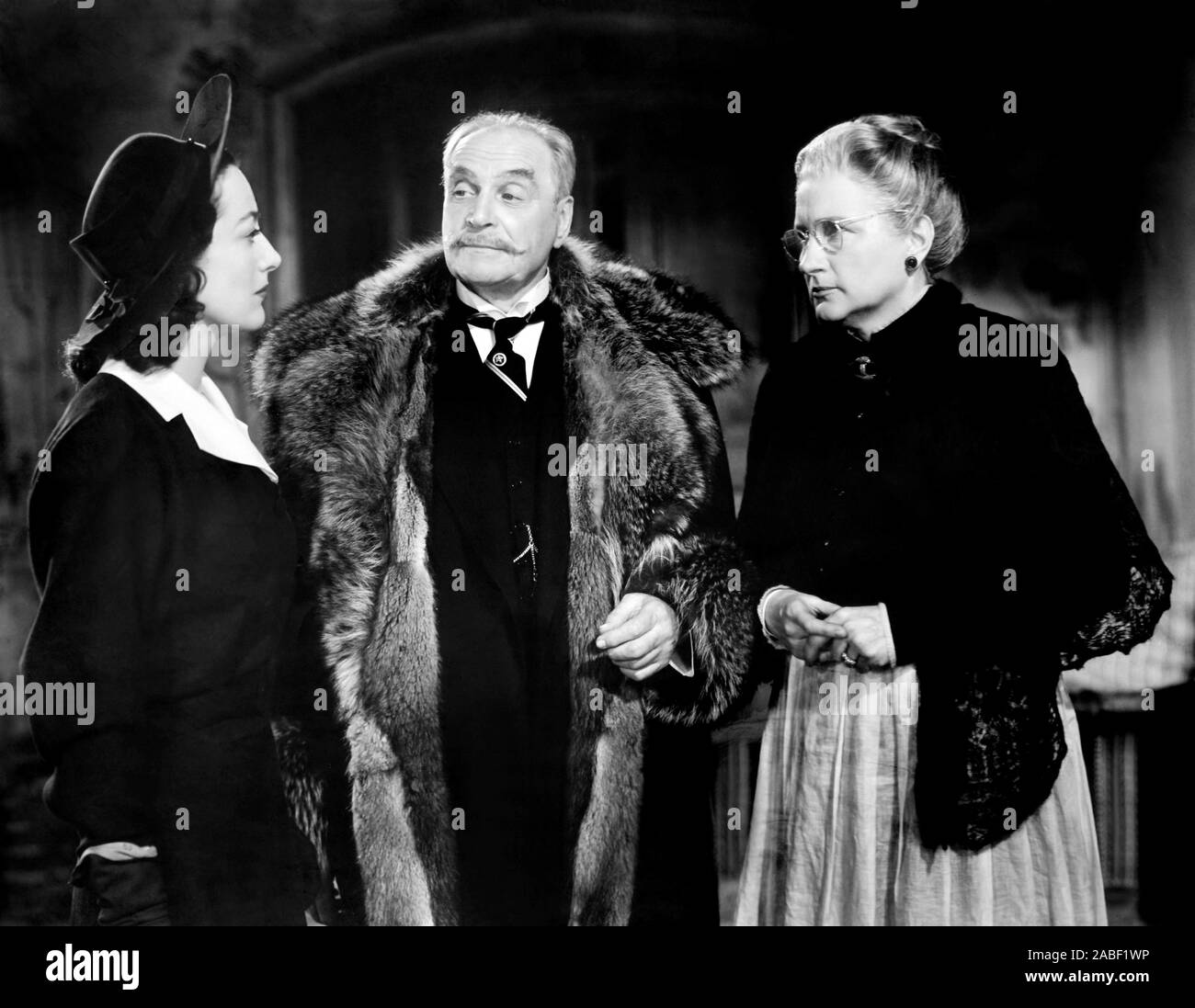 A WOMAN'S FACE, from left, Joan Crawford, Albert Basserman, Marjorie ...