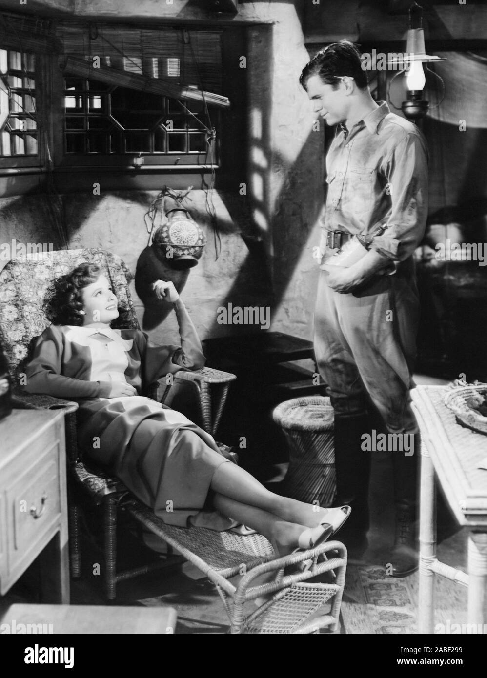 A YANK ON THE BURMA ROAD, from left: Laraine Day, Barry Nelson, 1942 ...