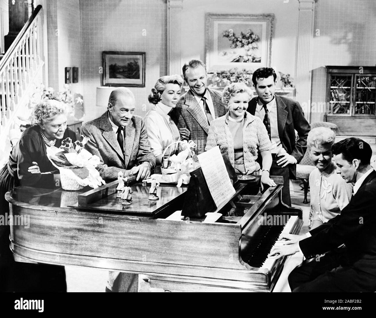 YOUNG AT HEART, from left, Ethel Barrymore, Robert Keith, Dorothy ...