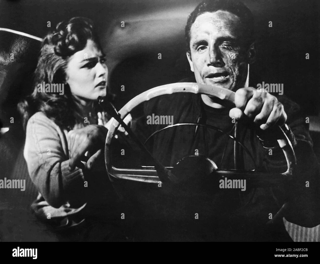 THE YOUNG CAPTIVES, from left: Luana Patten, Steven Marlo, 1959 Stock ...